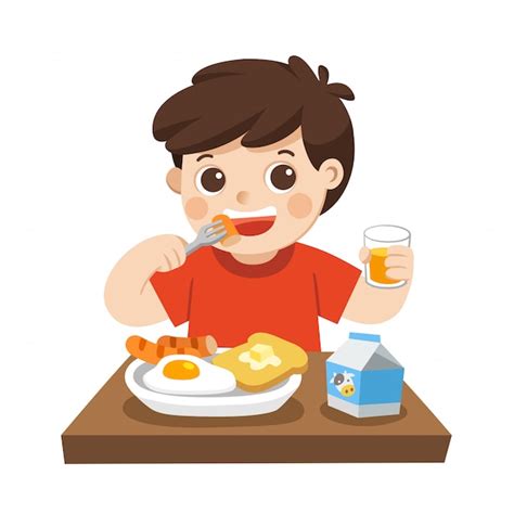 Healthy Eating Breakfast Clip Art