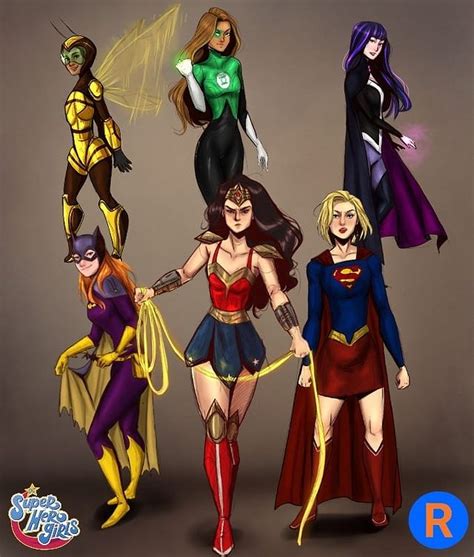 Rdrawns En Instagram Dc Super Hero Girls 12 Follow Rdrawns