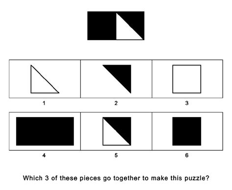 Example Of The Item Structure For The Visual Puzzles Subtest Of The 4th
