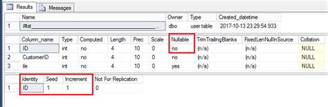 id identity int 1 1 into tabela azure data and infra