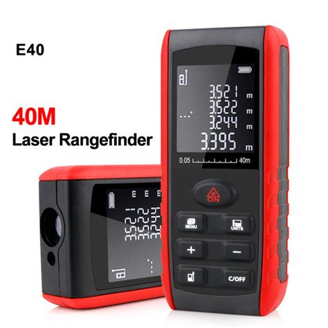 Laser Distance Meter 40m60m80m100m Rangefinder Measurer Reader For