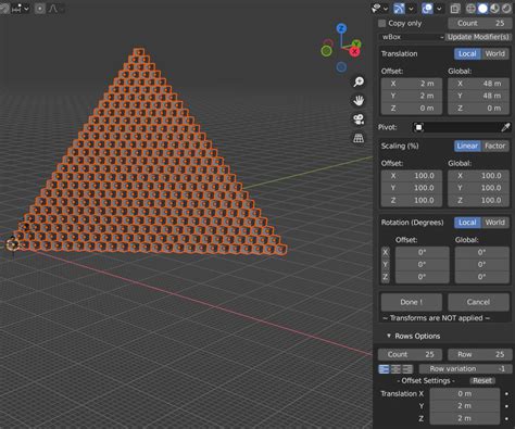 Array Tools All In One For Translation Scale And Rotation Array