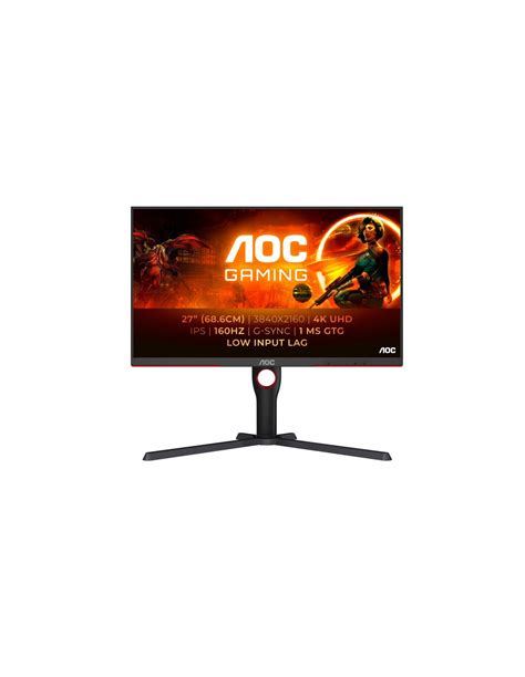 AOC U G X BK Monitor Gaming K UHD Hz