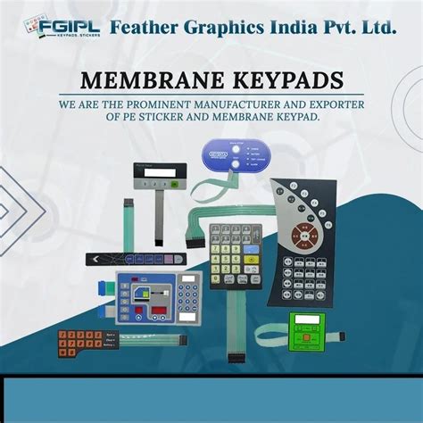 Polycarbonate Membrane Switch Keyboard At ₹ 120 Piece In Ghaziabad Id