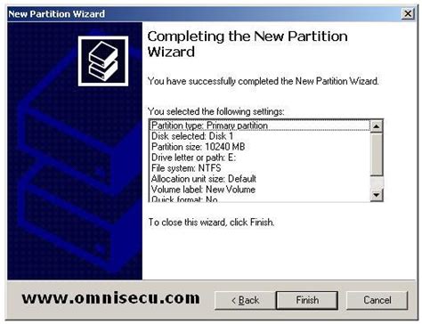 How To Create A Primary Partition