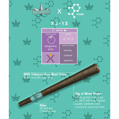 Presidential X Thc Design Moon Rock Blunt Xj 13 Presidential
