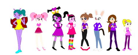 8 Deviantart Girls Team By Rainbowpearls2012 On Deviantart