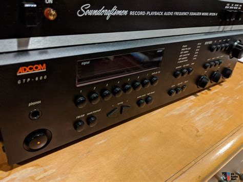 Adcom Gtp 600 Home Theater Preamp And Tuner Photo 2498807 Us Audio Mart
