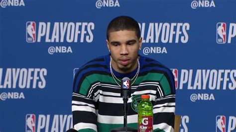 Jayson Tatum Postgame Interview | Sixers vs Celtics Game 5 - YouTube