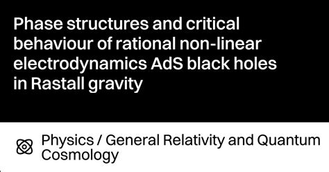 Phase Structures And Critical Behaviour Of Rational Non Linear Electrodynamics Ads Black Holes
