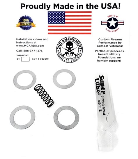 Ruger 77 Trigger Adjustment Spring Kit Fits 77 22 77 17 77 357 77 44 M Carbo