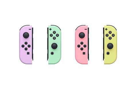 療癒人心的粉嫩色調：nintendo 為 Switch 推出四款全新 Joy Con 手把！ Popbee