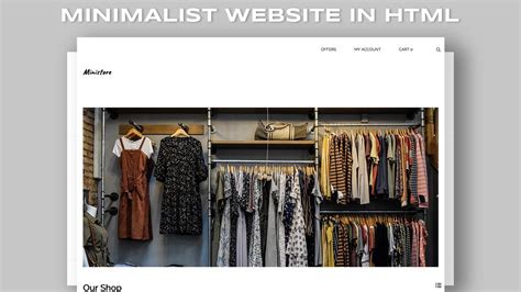 Easy Html Css Website Tutorial Youtube