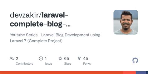 Github Devzakirlaravel Complete Blog Development Youtube Series Laravel Blog Development