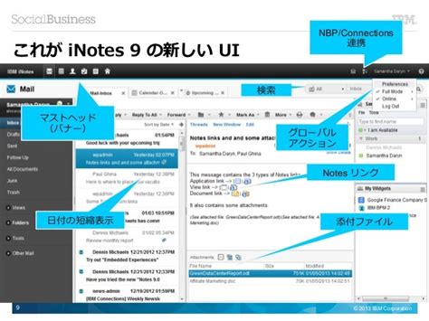Ibm Inotes 9 0 Social Edition のご紹介
