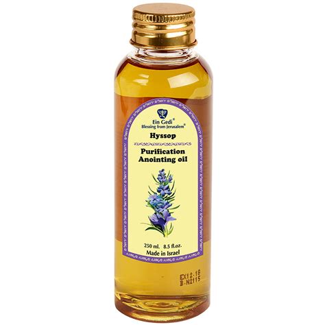250ml Hyssop Anointing Oil Sacred Biblical Connection