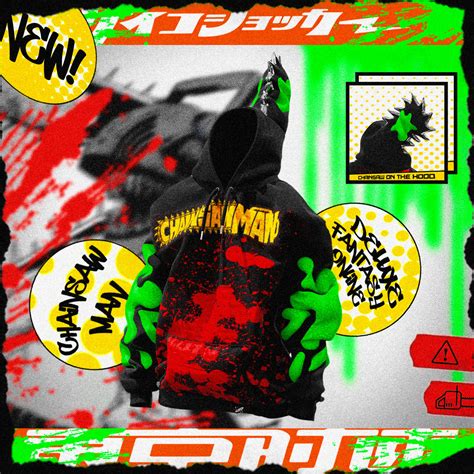 Chainsaw Man [3d Hoodie] By Deluxefantasy On Deviantart