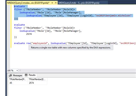 Ssas Tabular Dax Row Filter How To Use Lookupvalue Microsoft Qanda