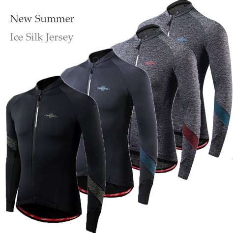 여름 얼음 우유 직물 에어로 자전거 저지 울트라 얇은 자전거 유니폼 안티 자외선 도로 트랙 Mtb 레이스 컷 사이클링 저지 남자 빠른 건조사이클링 저지 Aliexpress