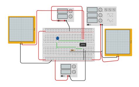 Circuit Design Integrator Opamp Tinkercad