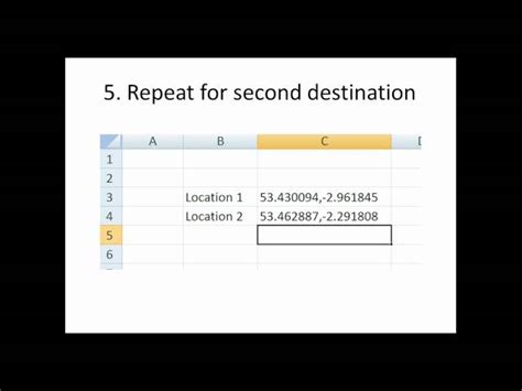 Can Excel Calculate Distance