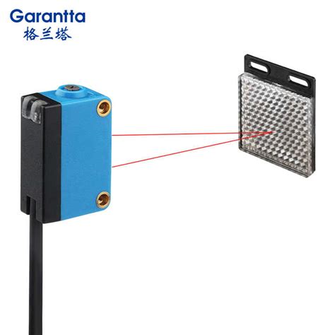 Mirror Diffuse Reflection Photoelectric Switch Compact Square Mirror Reflection Photoelectric