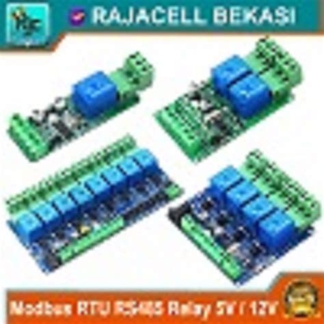 Jual Modbus RTU RS485 Relay Module 5V 12V 1 2 4 8 Channel TTL Communication Shopee Indonesia
