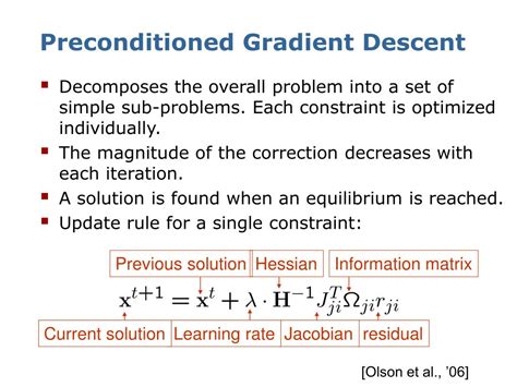 Ppt Stochastic Gradient Descent And Tree Parameterizations In Slam Powerpoint Presentation