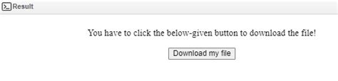 How To Download File Using Javascript Or Jquery