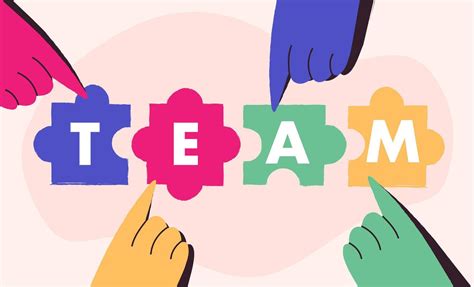 Team Puzzle Assembly Concept Illustration 43504749 Vector Art At Vecteezy