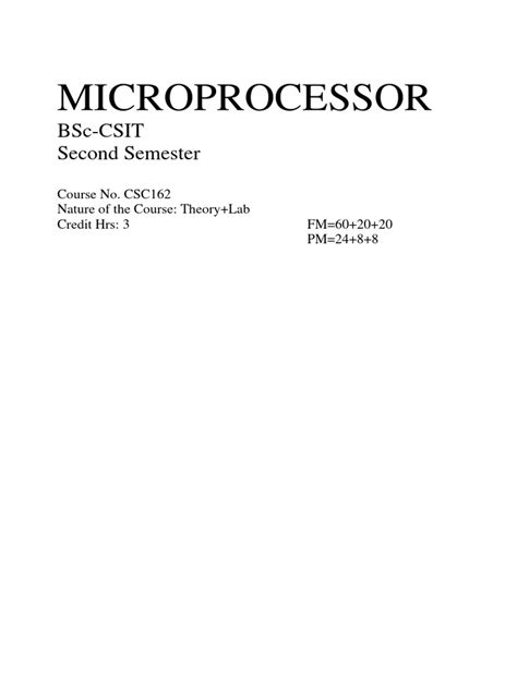 microprocessor all pdf computer data storage central processing unit