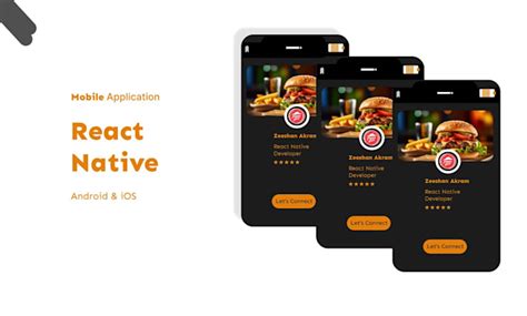 Be Your React Native Developer Frontend For Android And Ios By