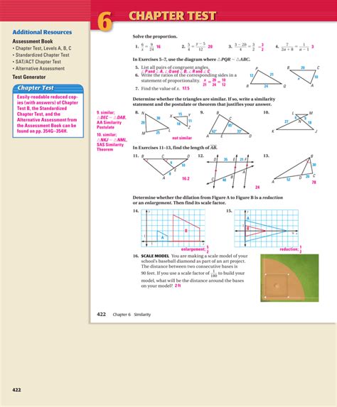 Geometry 6review Answers Textbook