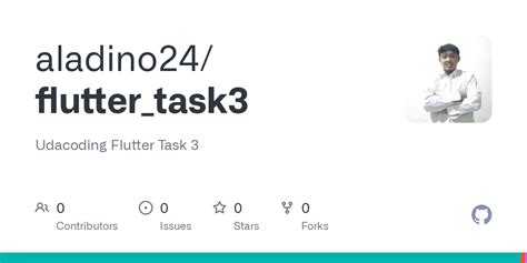 GitHub Aladino Flutter Task Udacoding Flutter Task