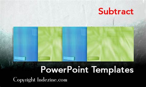 Subtract Powerpoint Templates