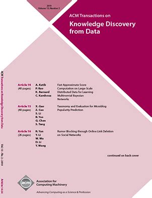 Probabilistic Feature Selection And Classification Vector Machine ACM Transactions On