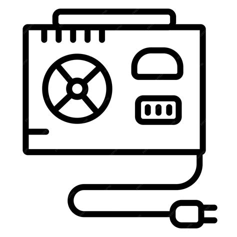 Premium Vector Power Source Vector Illustration