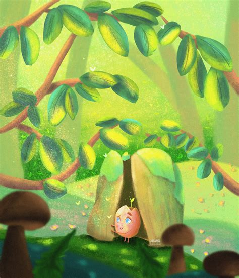 The Journey Of The Tree Seed Behance