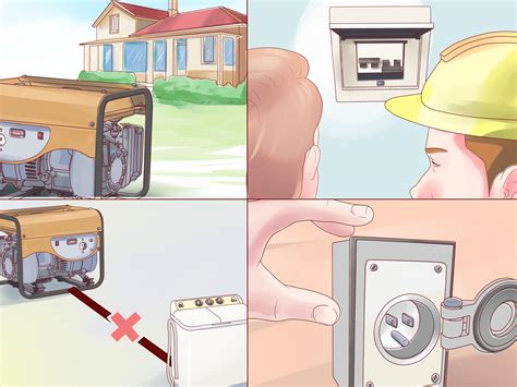 How To Connect A Portable Generator To A House 14 Steps