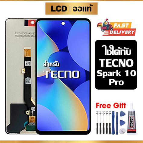 หนาจอ LCD TECNO Spark Pro แท สำหรบ Tecno spark pro KI จอ อะไหลมอถอ พรอมทชสกรน ไข