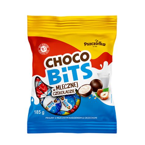 Choco Bits Chocolates With Milk Filling And Nuts 185g Luximo