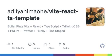 github adityahimaone vite react ts template boiler plate vite