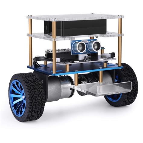 full assembled customizable self balancing arduino robot