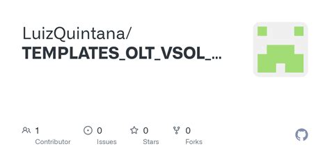 github luizquintana templates olt vsol gpon