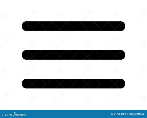 Hamburger Menu Line Three Lines 3 Web Navigation App Ux Ui Uxui More