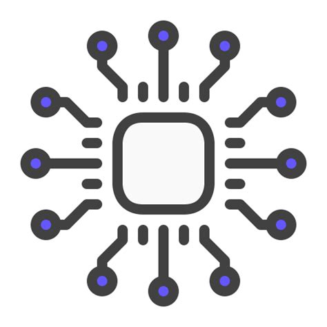 Processor Generic Color Lineal Color Icon