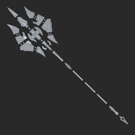 ⭐ Honkai Star Rail Feixiao Axe 3d Print・ 3d File For 3d Printing・cults