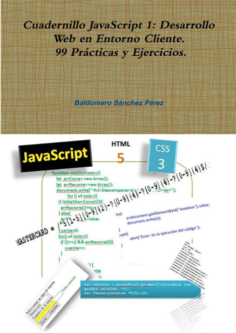 Buy Cuadernillo Javascript 1 Desarrollo Web En Entorno Cliente 99