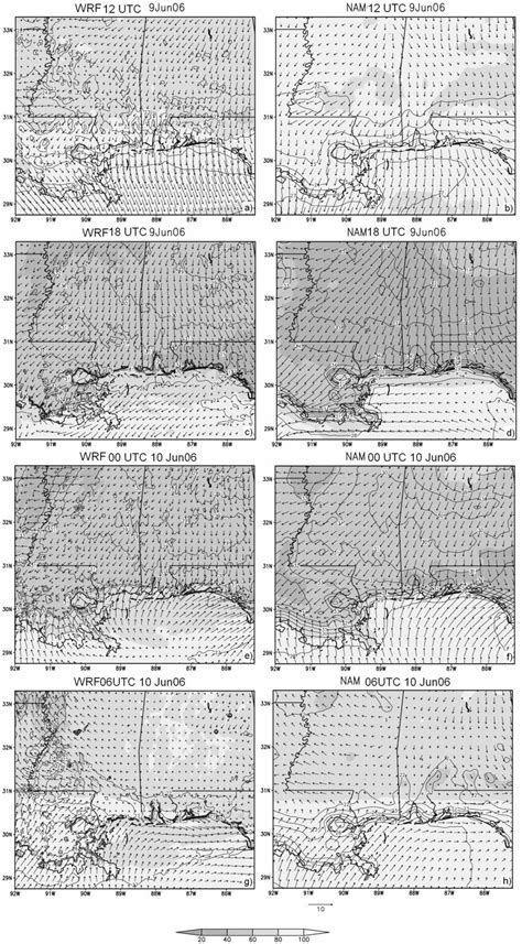 Simulated Spatial Distribution Of Flow Field Temperature And Humidity