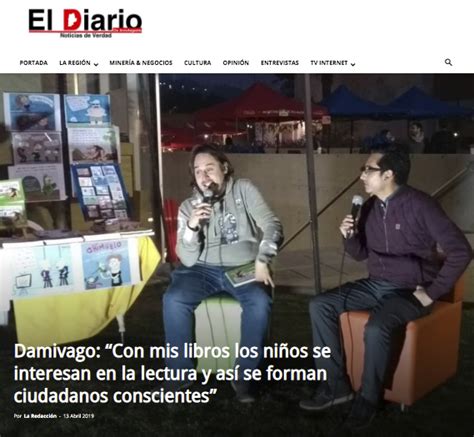 Damivago En El Diario De Antofagasta Damivago